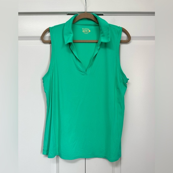 Lilly Pulitzer | Tops | Nwt Lilly Pulitzer Imara Polo Upf 5 Gustavia ...